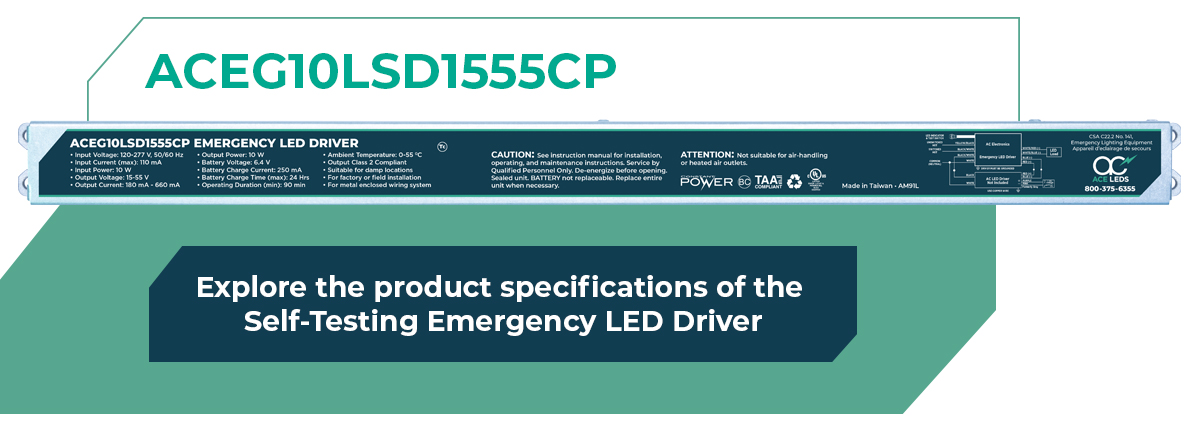 ACE LEDS’ Innovation Lab Unveils Self-Testing Emergency LED Drivers ...