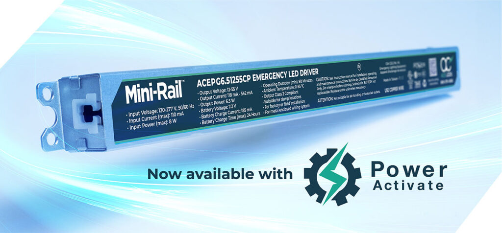 Advanced Power Activate Technology for Emergency LED drivers