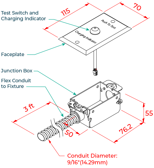 ACE LEDS Emergency LED Driver Accessories
